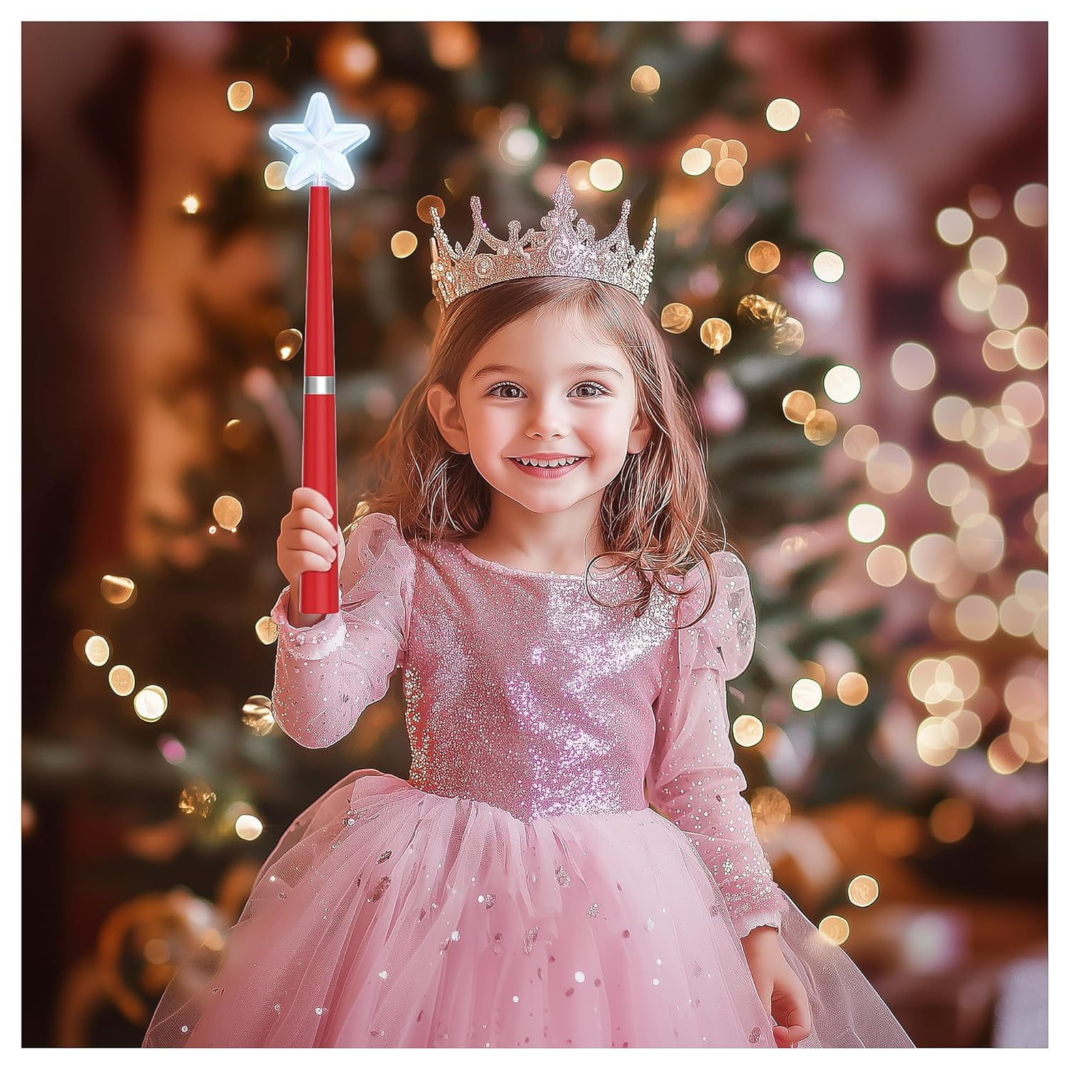 UKLL-Magic Christmas Light Wand Wireless Magic Remote Wand Switch Kit ...