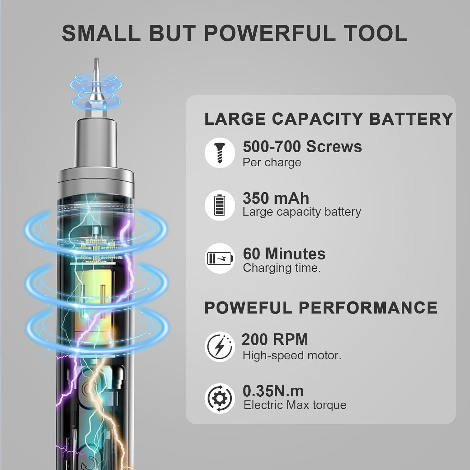 UKLL-Mini Electric Screwdriver, 41-in-1 Precision Electric Screwdriver ...