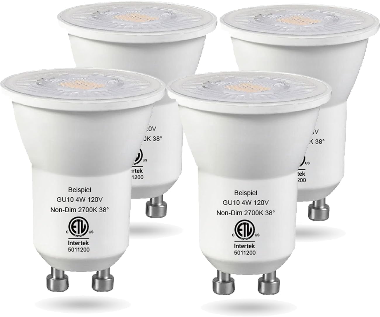 UKLL-Mini GU10 Led Bulbs 2700K Soft Warm White,MR11 GU10 Base 25W ...