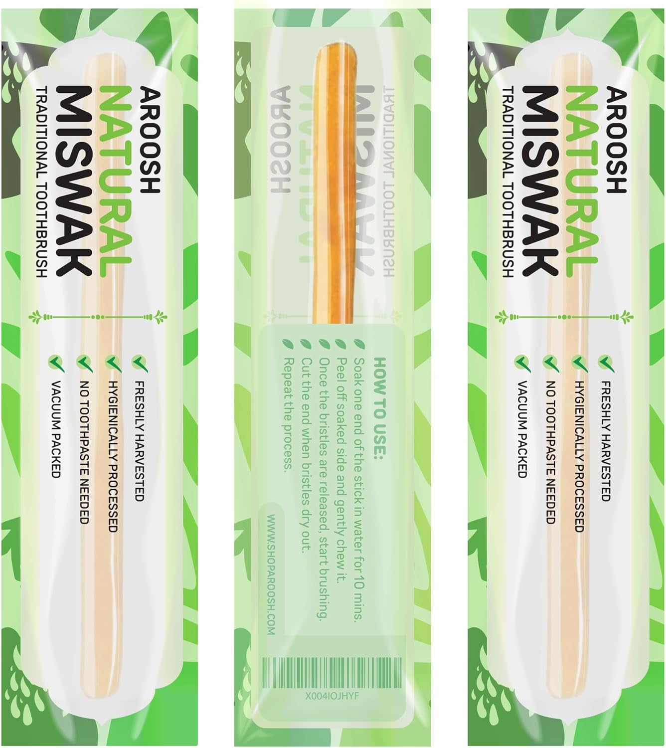 UKLL-Miswak Sticks for Teeth Organic | Siwak Toothbrush Stick ...
