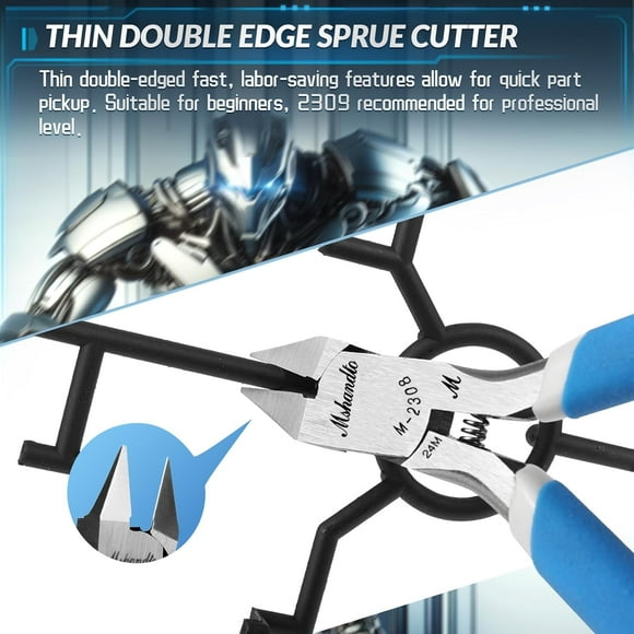 Plastic Model Nippers for Hobbyists and DIY Home Improvement Tools