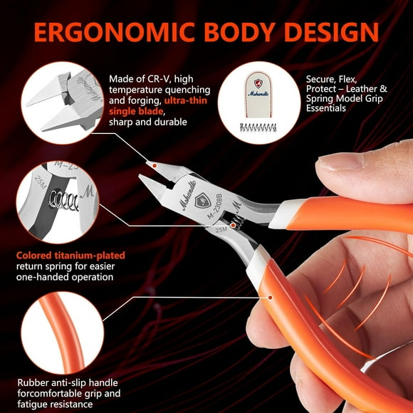 Plastic Model Nippers for Hobbyists and DIY Home Improvement Tools