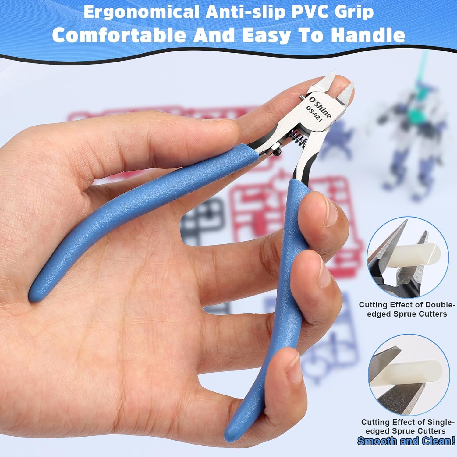 UKLL-O‘Shine Ultimate Single-edged Sprue Cutter, Super Thin & Sharp ...