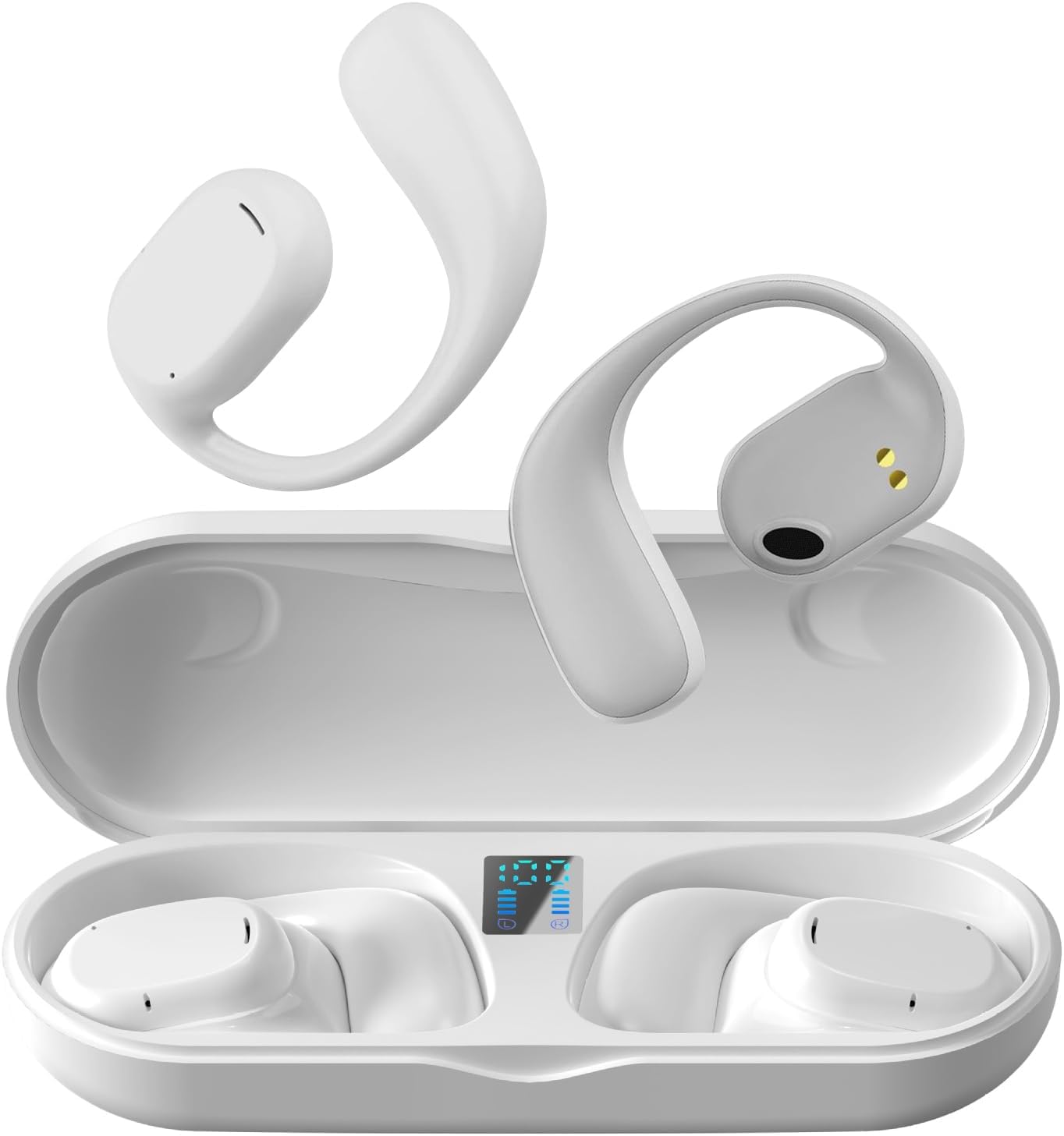 UKLL-Open Ear Headphones Wireless Bluetooth Air Bone Conduction ...