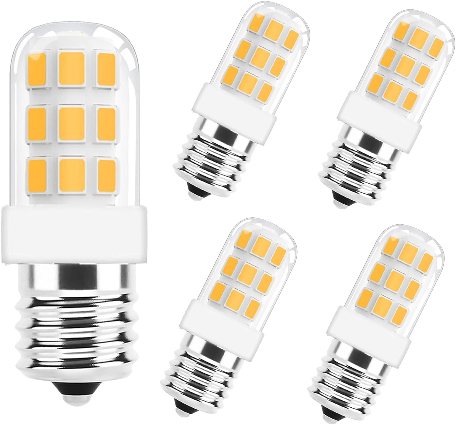 UKLL-[Pack of 5] New C7 E12 LED Bulb Salt Lamp Light Bulb 2W C7 15-20 ...