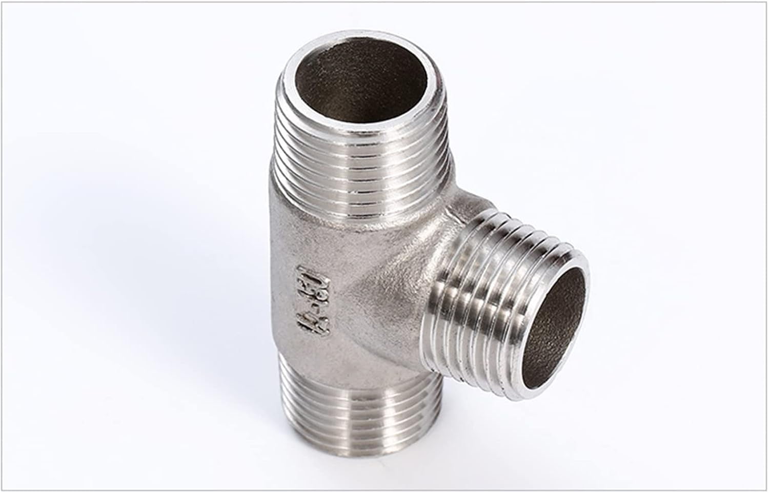 UKLL-Pipe Fittings, Casted Male Tee Fitting, 3 Way Stainless Steel 1/2 ...