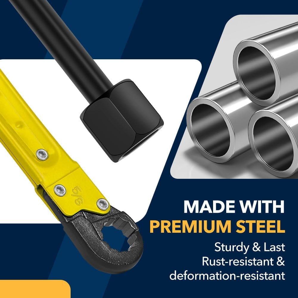 UKLL-Plumbing Tools, Useful Angle Wrench Set for Quickly Removing and ...