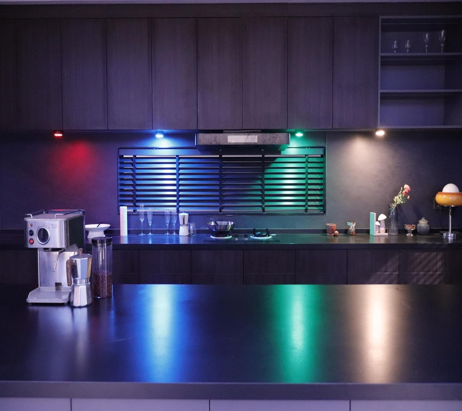 UKLL-Puck Lights with Remote,Under Cabinet Lighting Wireless,Battery ...