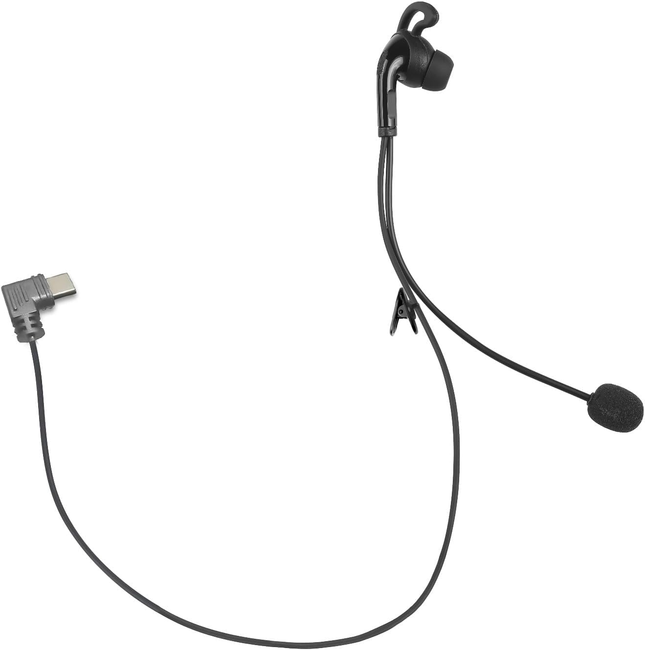 UKLL-Referee Headset, Type-C in-Ear Earpiece Fit for V4 V6 Referee ...
