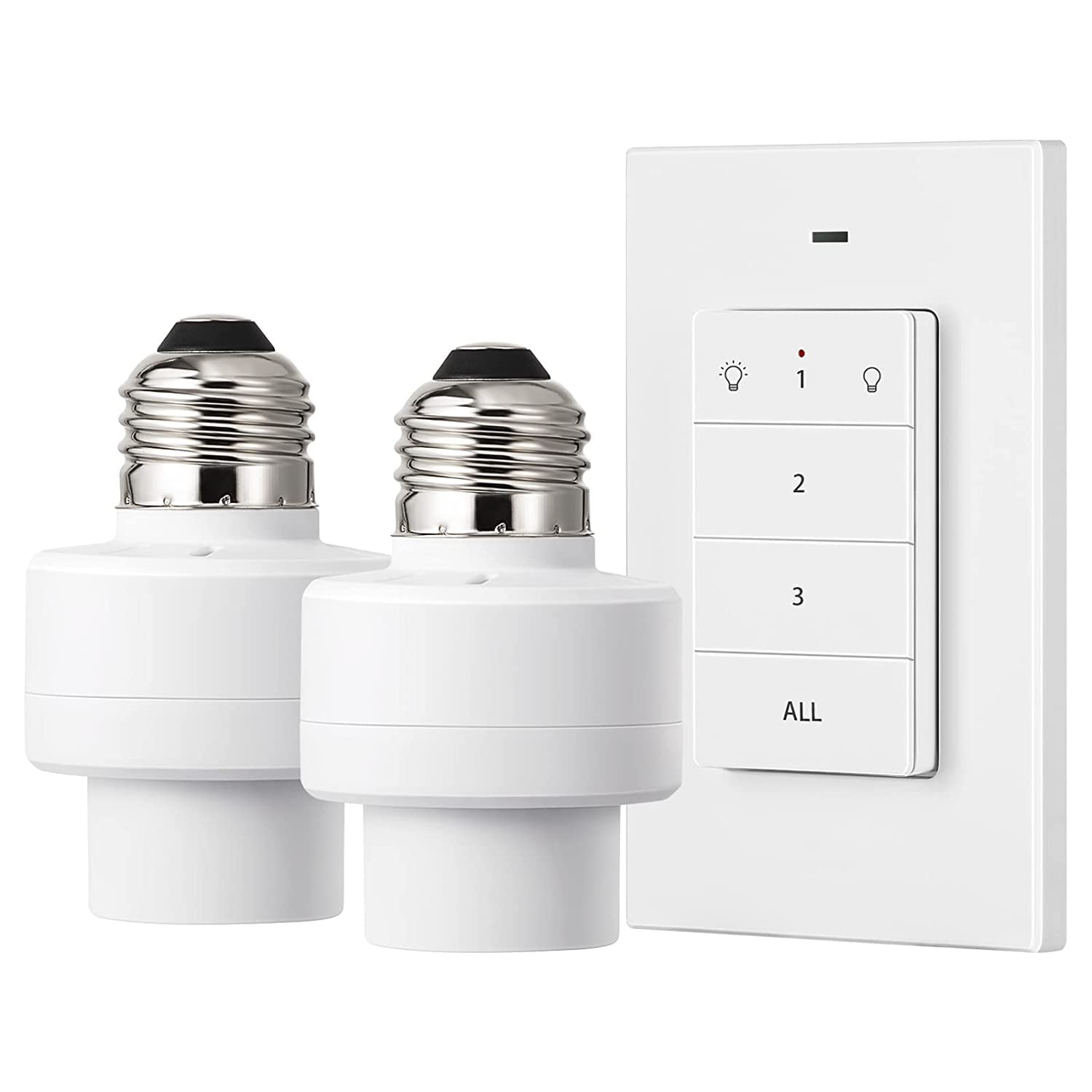UKLL-Remote Control Light Socket, Wireless Light Switch for Pull Chain ...