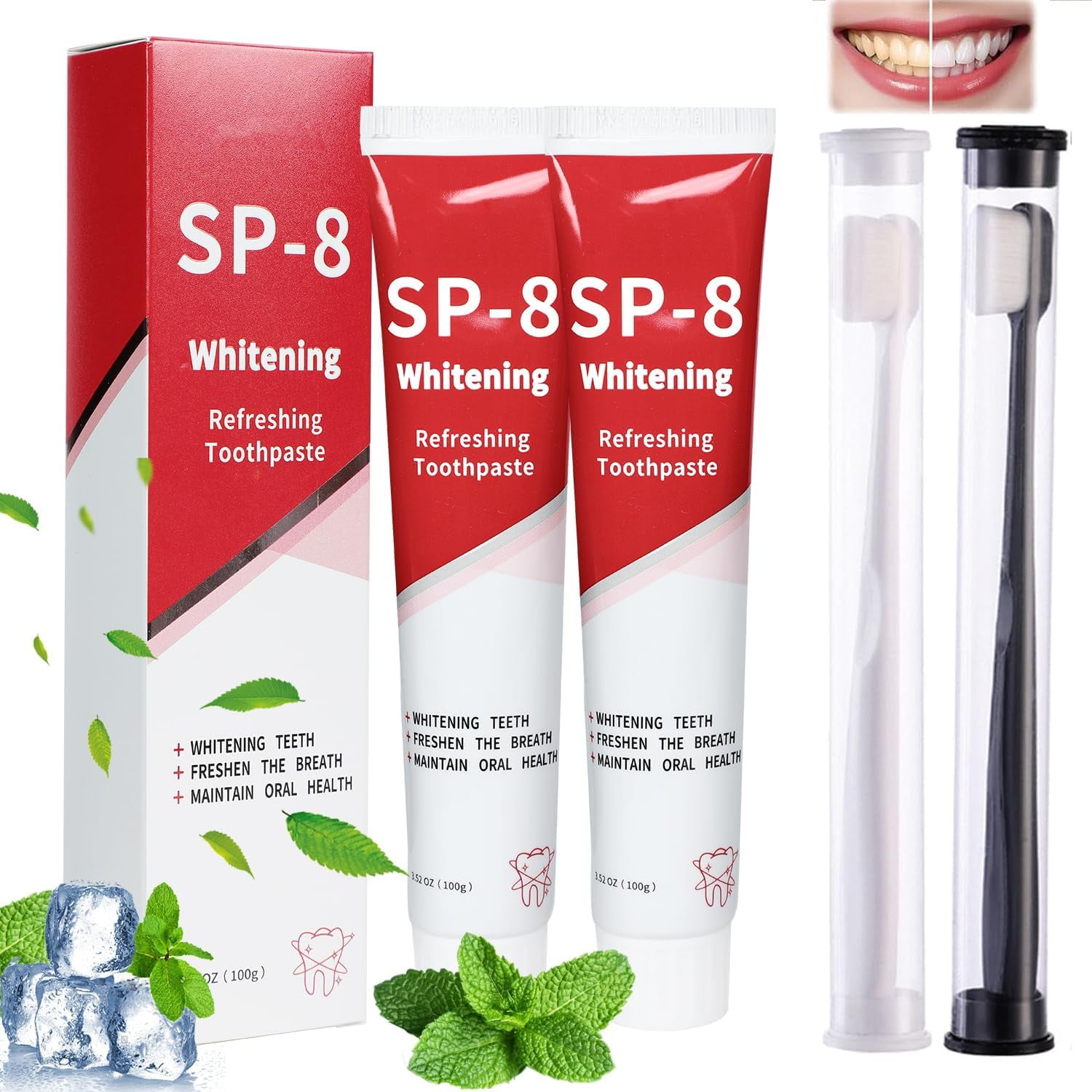 UKLL-SP-8 Ultra Whitening Toothpaste,SP 8 Probiotic Toothpaste,Sp8 ...