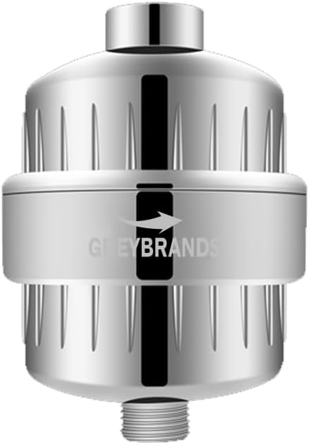 UKLL-Shower Head Filter, Hard Shower Water Filter/Purifier, 15 Stages Chrome Shower Filter Head ...