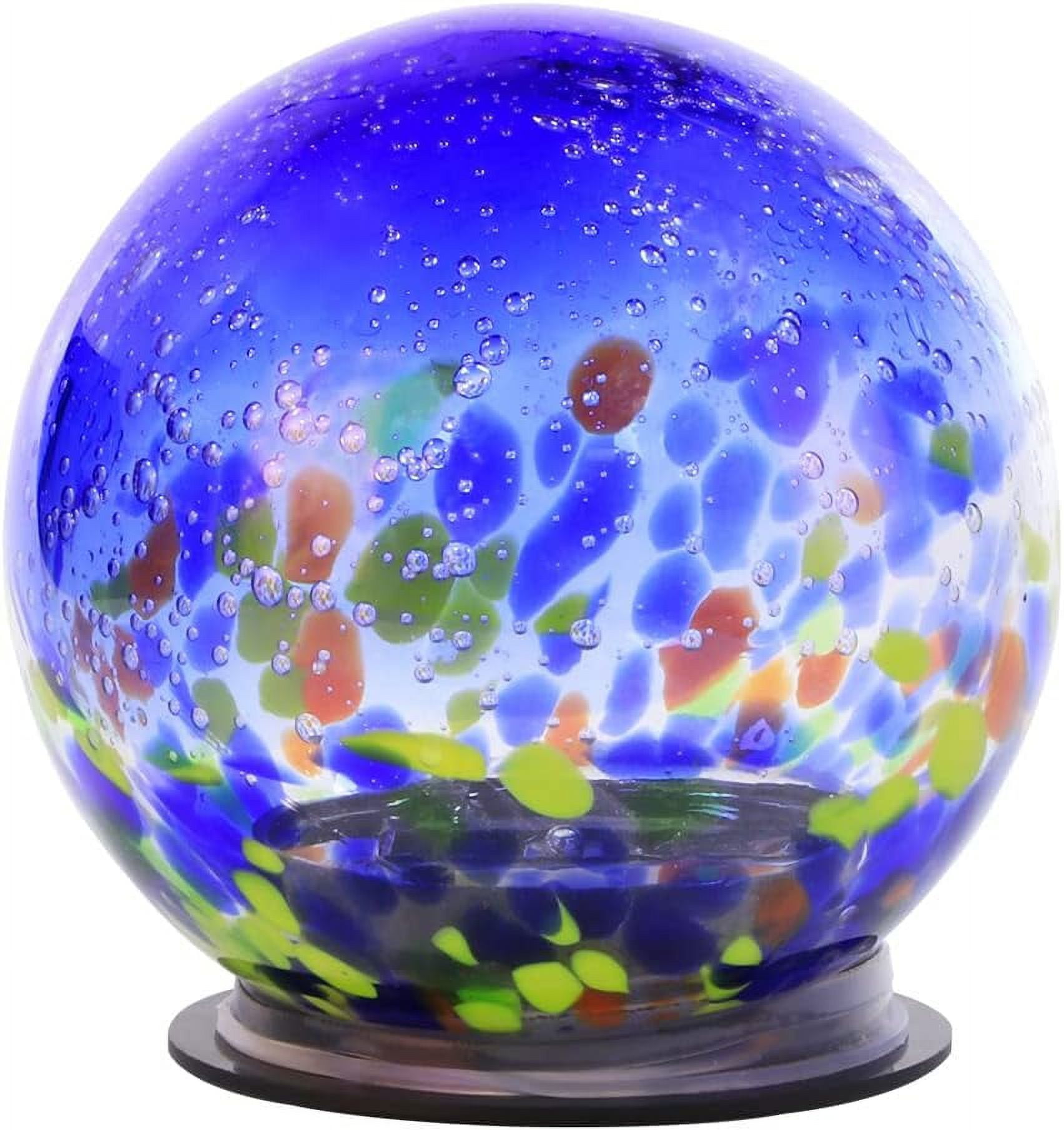UKLL-Solar Light - 4.8" Glass Ball Garden Lights Solar Table Lights ...