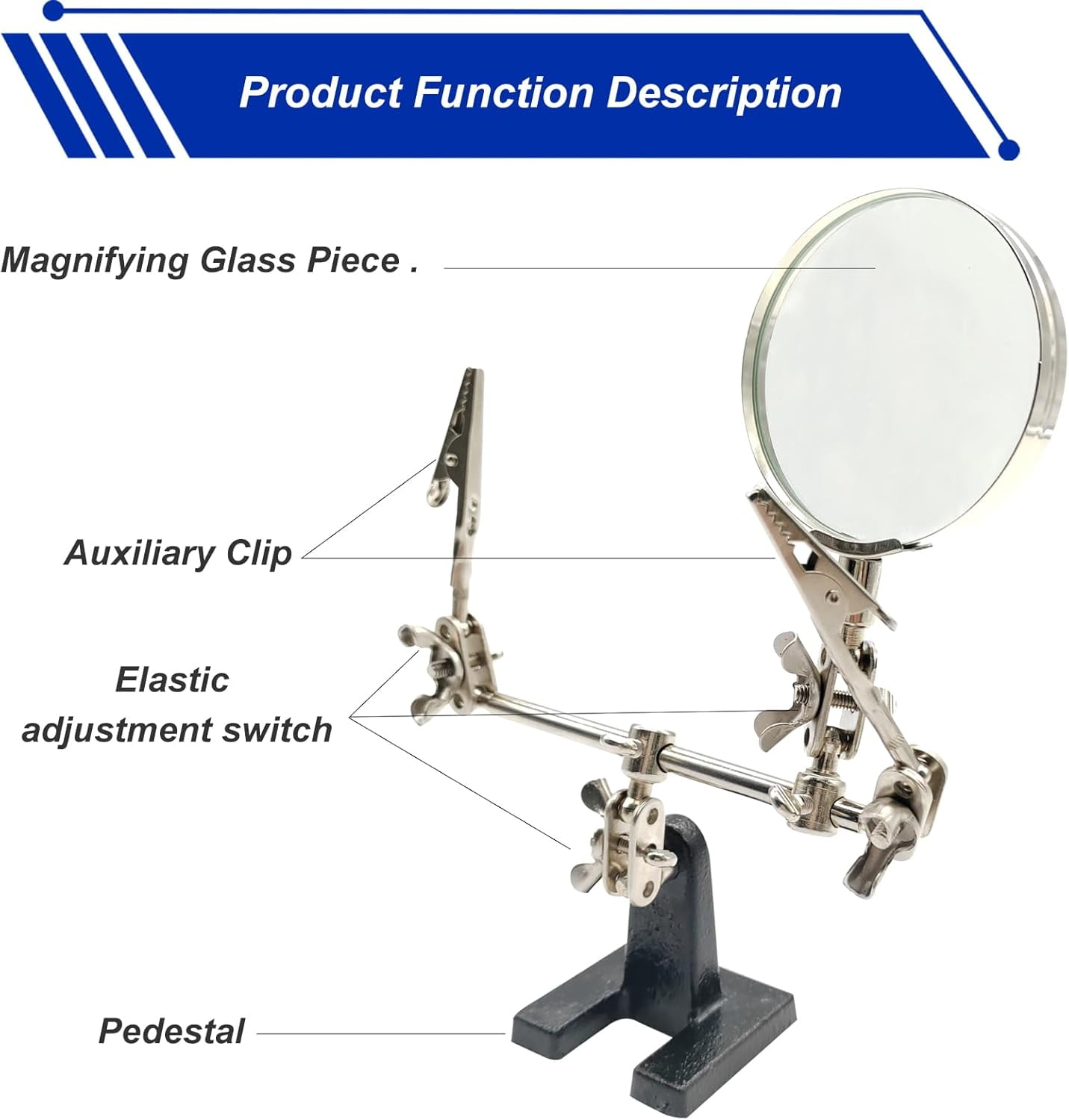 UKLL-Soldering Tools - Helping Hands Soldering Station with Auxiliary ...