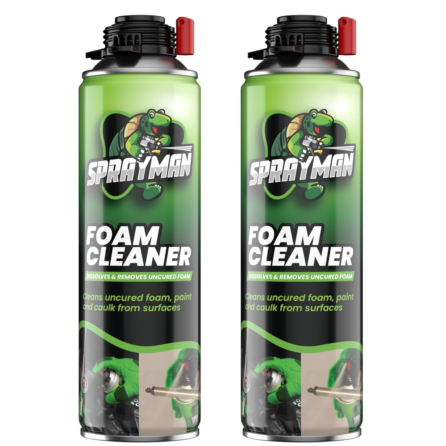 UKLL-Spray Foam Gun Cleaner - Expanding Polyurethane and Insulation ...