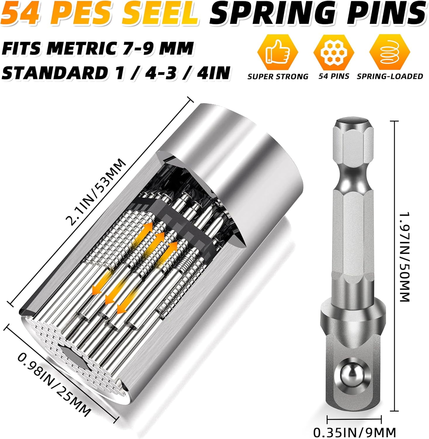 UKLL-Super Universal Socket Tools Gifts for Mens Fathers Day Dad Gifts ...