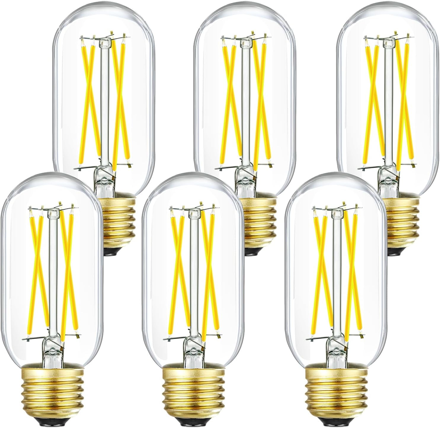 UKLL-T14 LED Bulb,6W E26 LED Bulb Dimmable Equivalent E26 Bulb 60 Watt ...