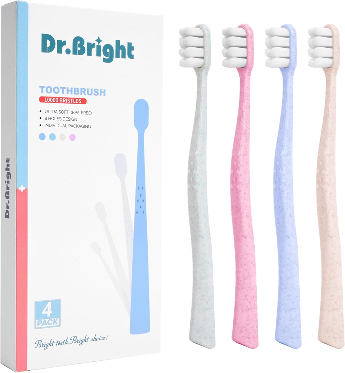 UKLL-Toothbrush Soft with 10000 Bristles, Extra Soft Toothbrushes for ...