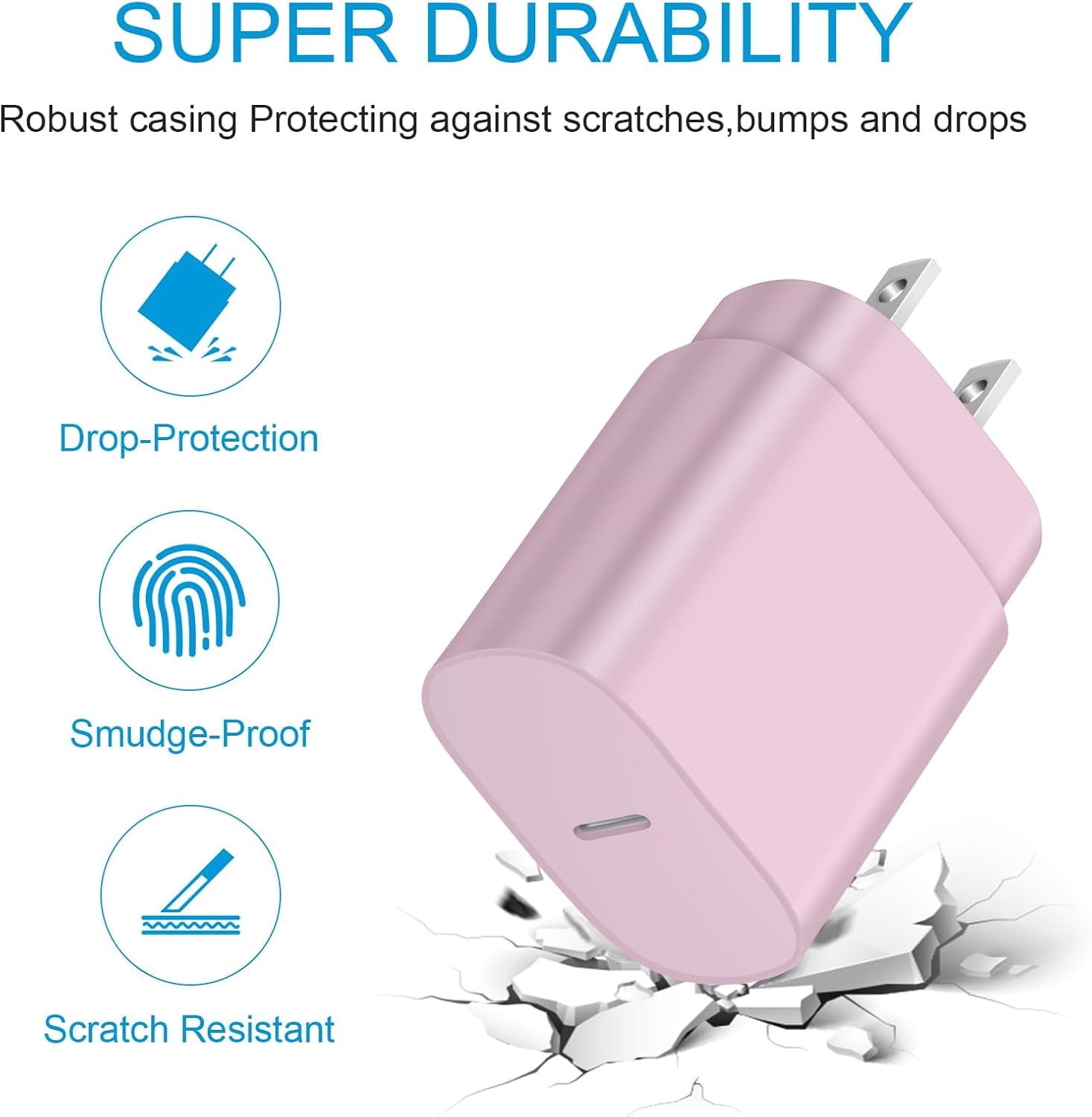 UKLL-Type C Charger Fast Charging USBC Charger Block Charger 25W Super ...