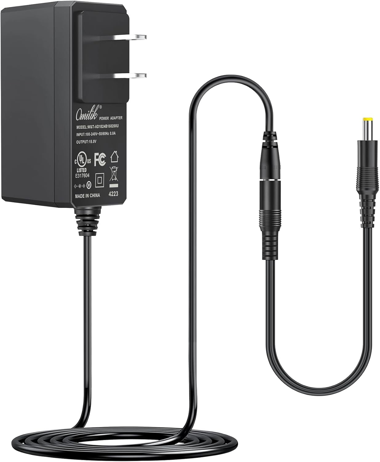 UKLL-UL 15V AC Adapter for Creative Sound Blaster Roar 1 & 2 / Sound ...