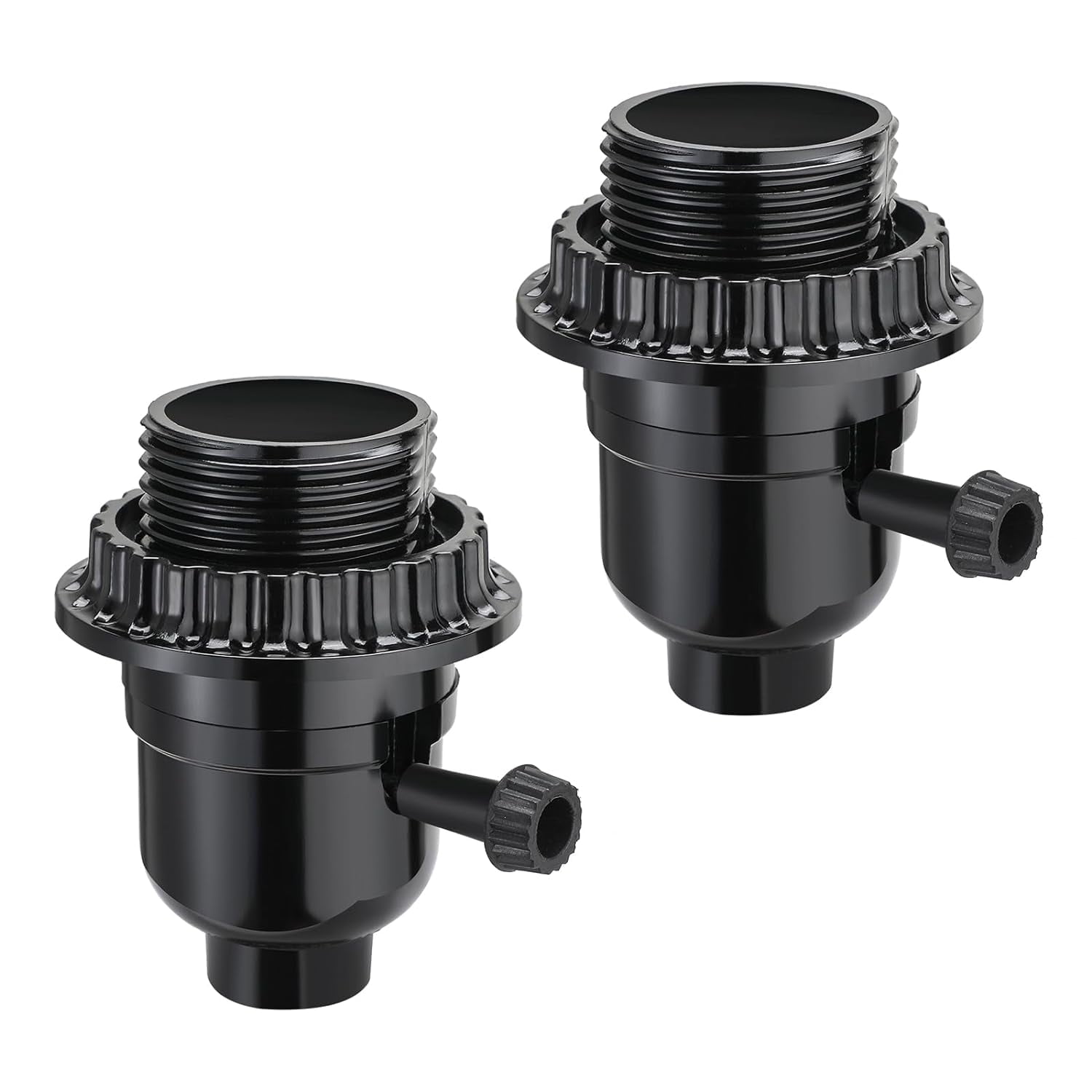 UKLL-UL Listed E26 Light Socket, Lamp Socket Replacement with ON/Off ...