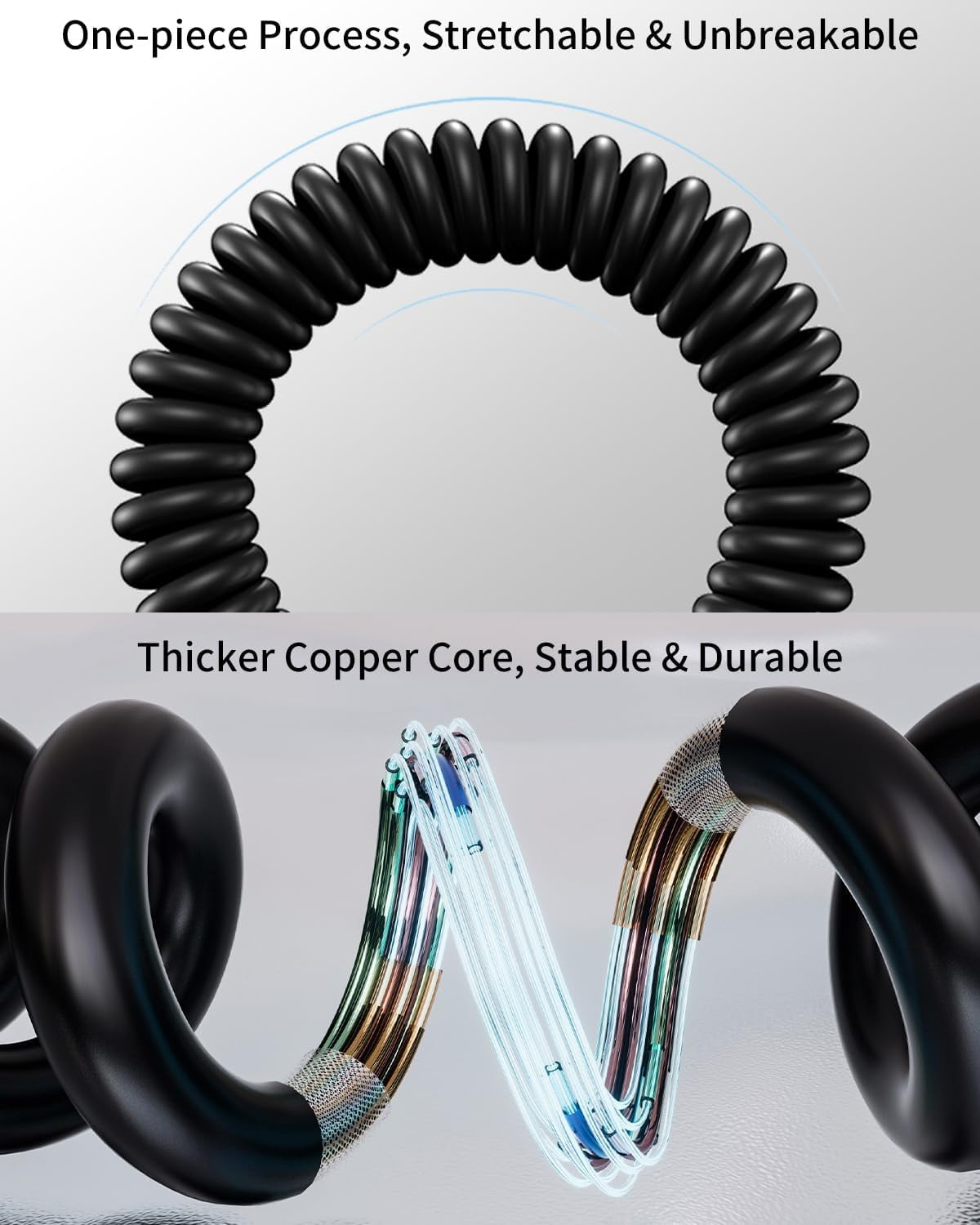 UKLL-USB-C Car Cable 5ft for iPhone 16e Retractable Fast Charging ...