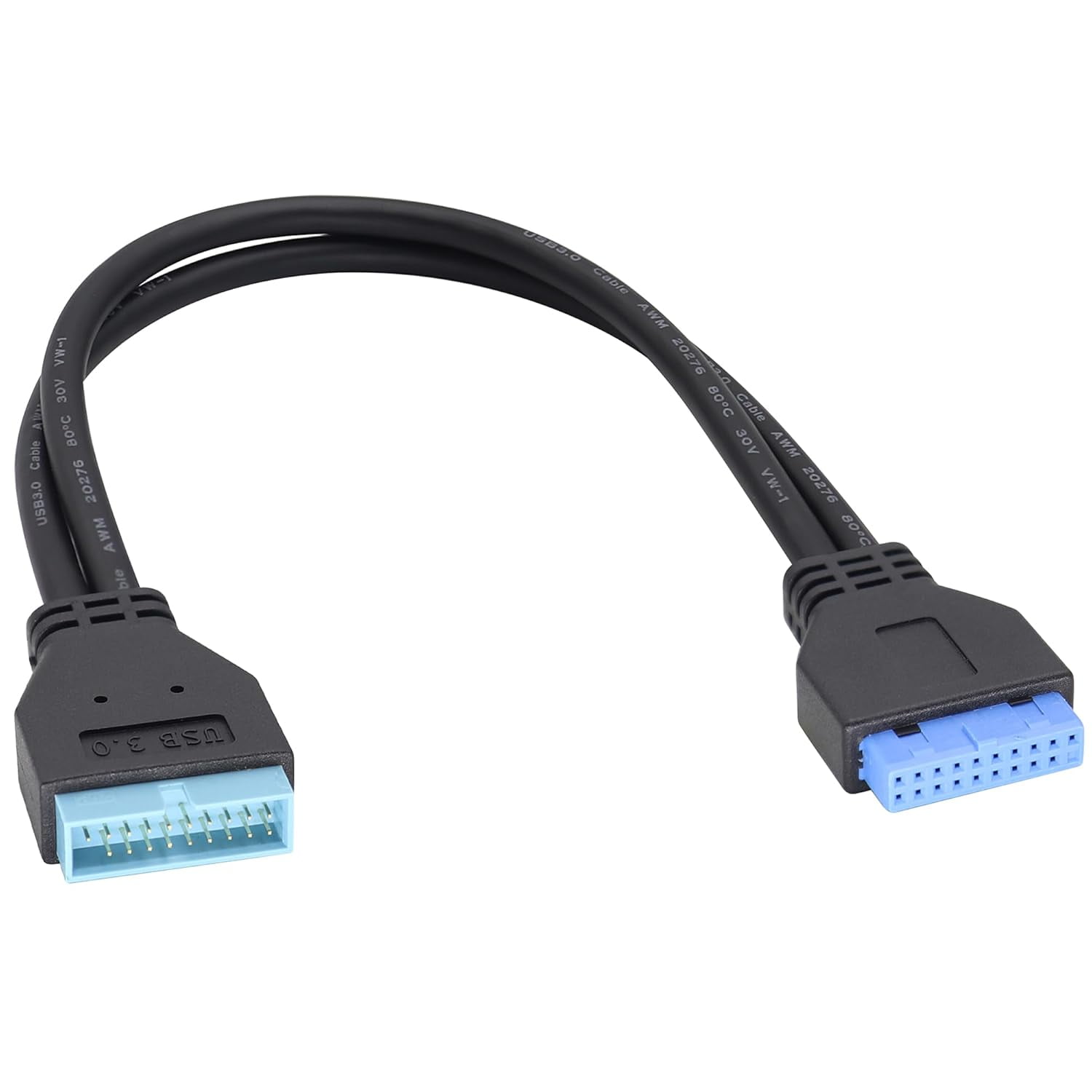 UKLL-USB3.0 20Pin Motherboard Extension Cable USB 3.0 Motherboard 19 ...