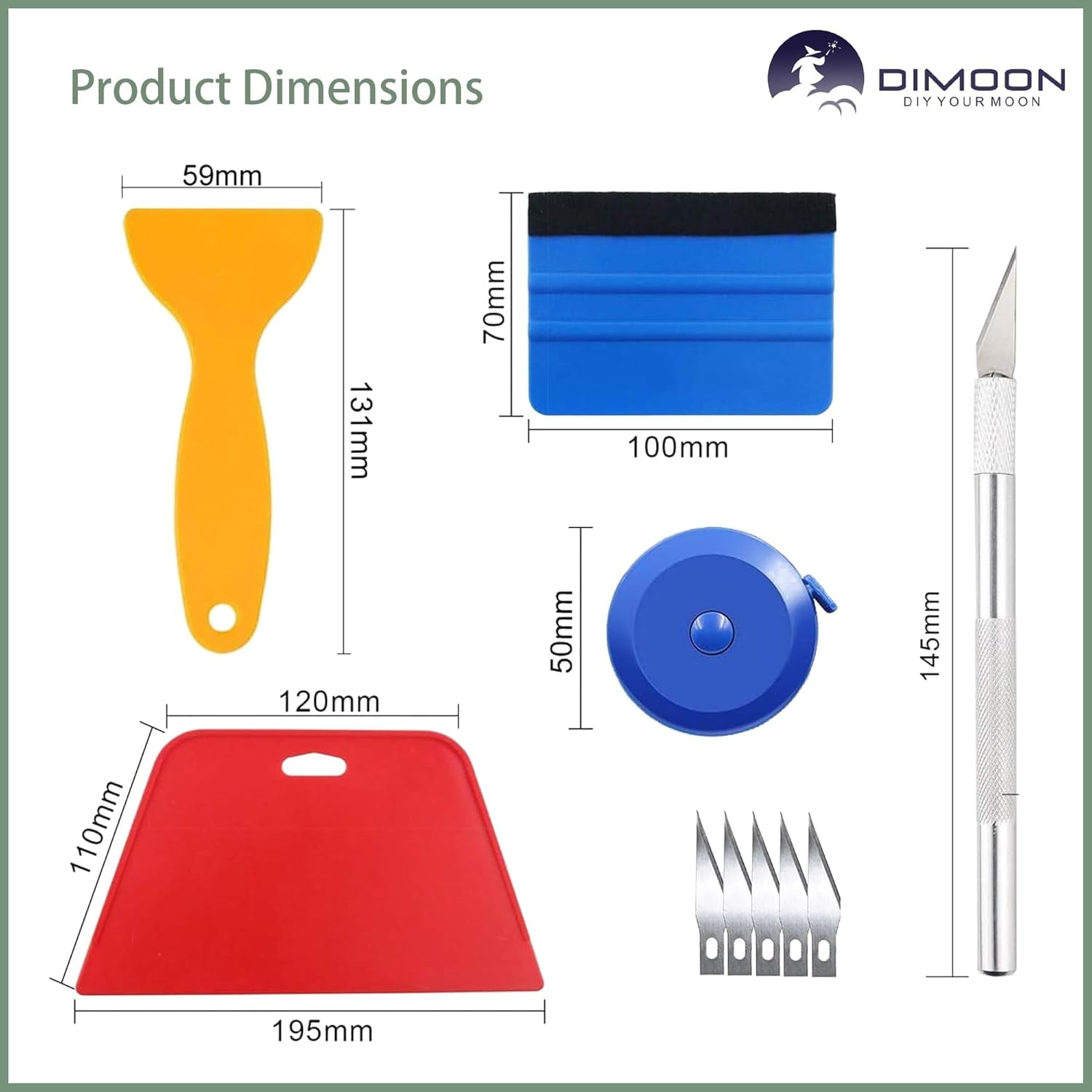 UKLL-Wallpaper Smoothing Tool, Wallpaper Tool Kit for Peel and Stick ...