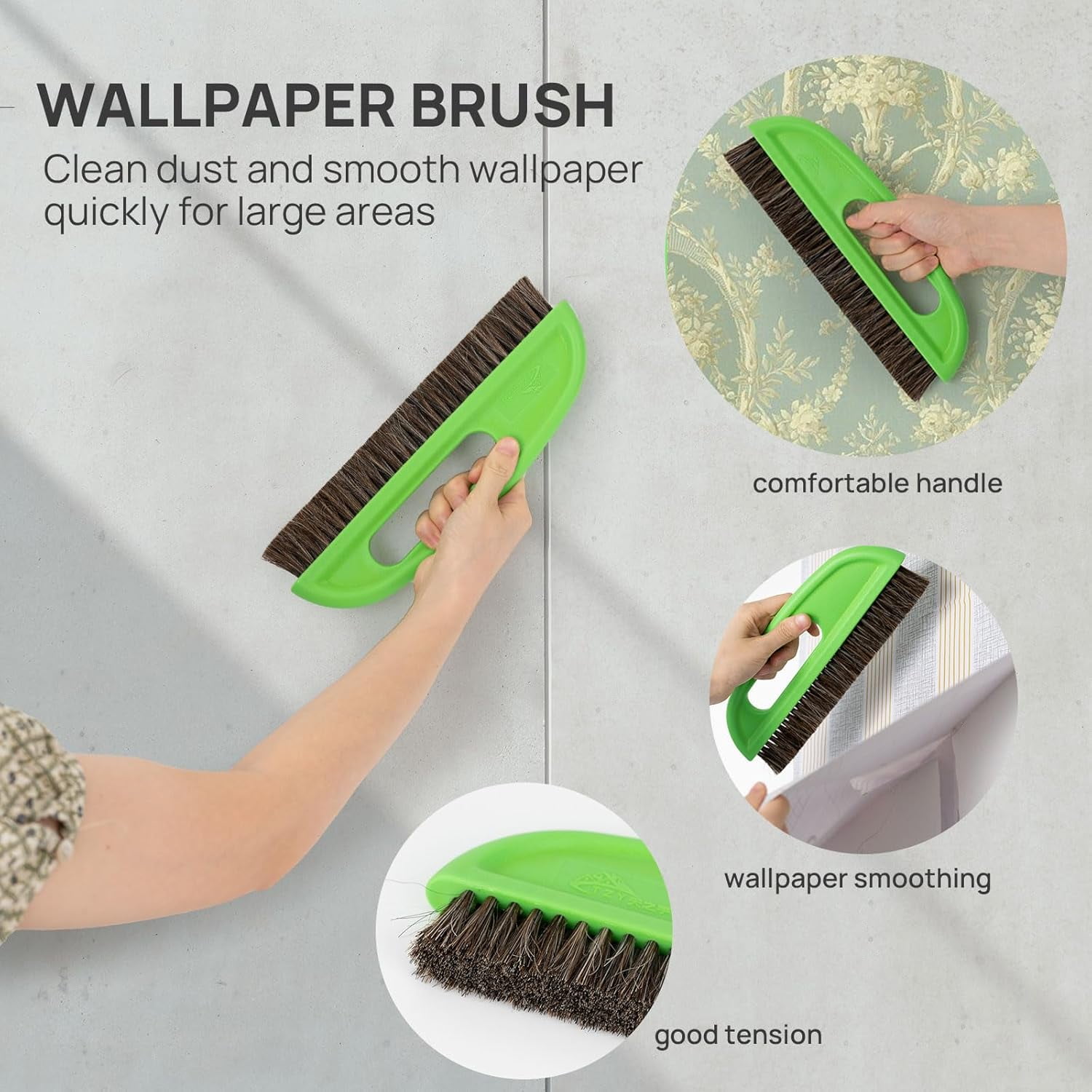 UKLL-Wallpaper Smoothing Tools, Wallpaper Tool Kit with Wallpaper Paste ...