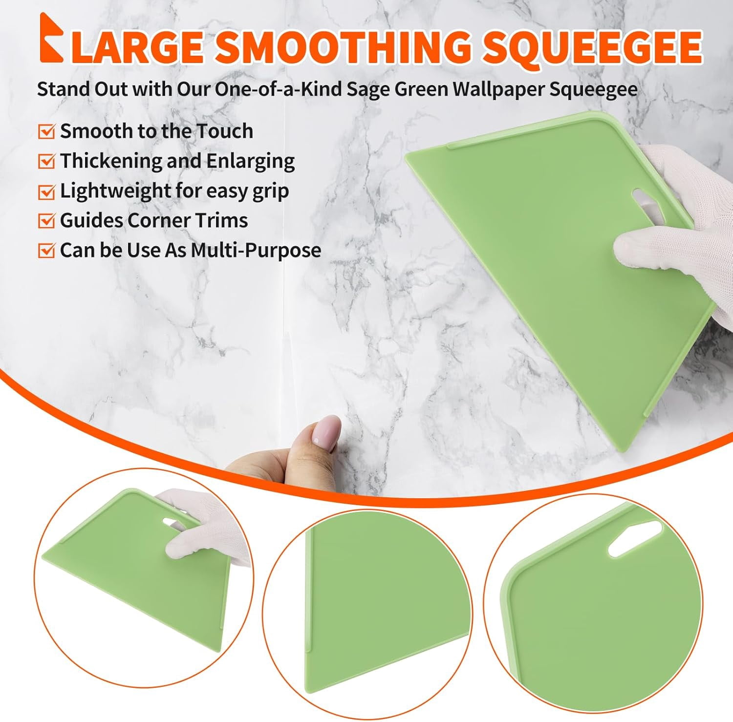 UKLL-Wallpaper Tools, Wallpaper Kit Smoothing Tools for Peel and Stick ...