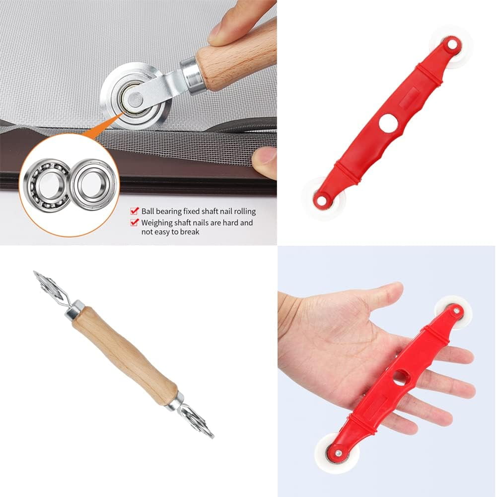 UKLL-Window Screen Repair Kit Screen Rolling Tool Spline Roller ...