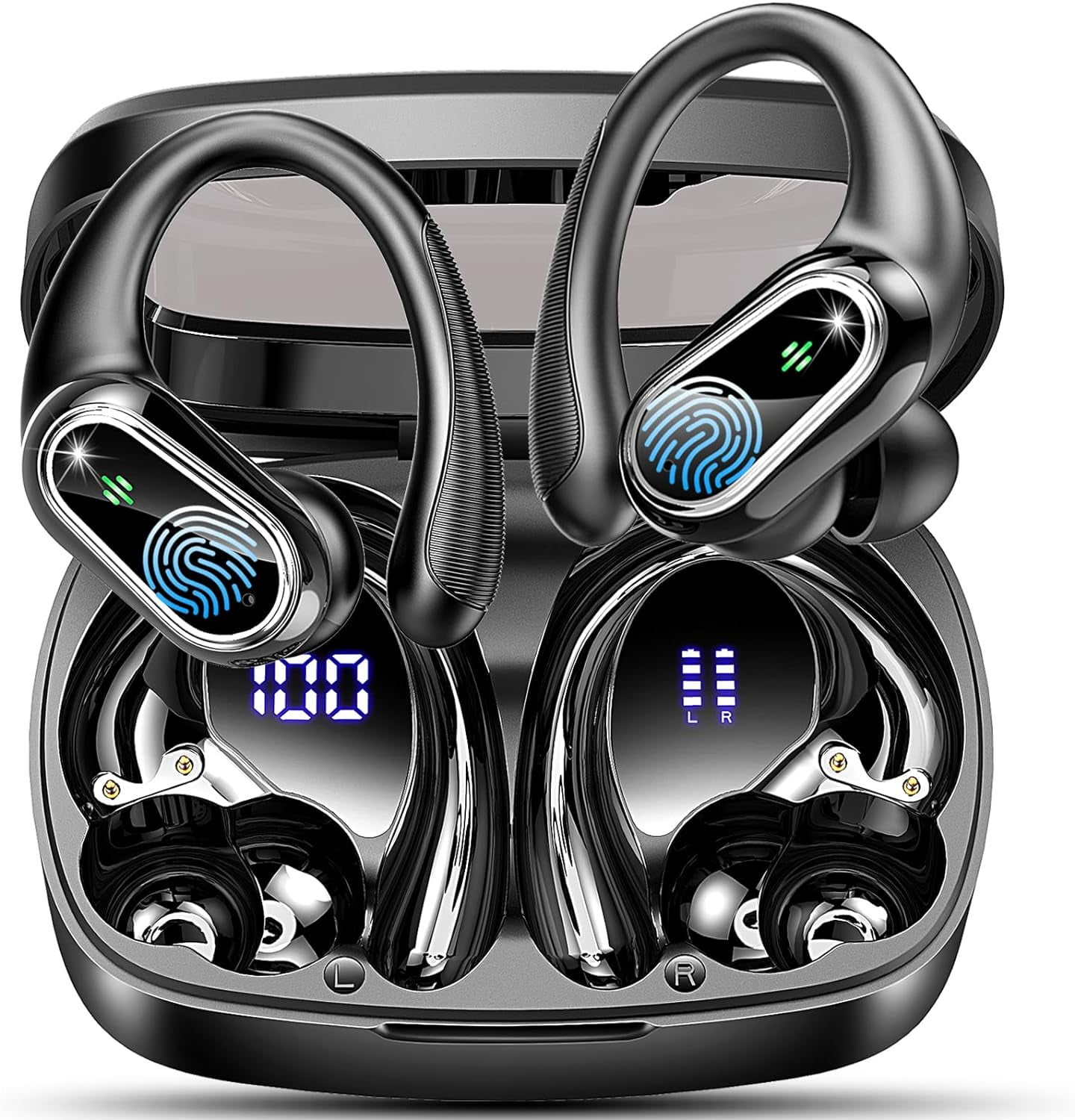 UKLL-Wireless Earbuds Bluetooth Headphones, Bluetooth Earbuds Stereo ...