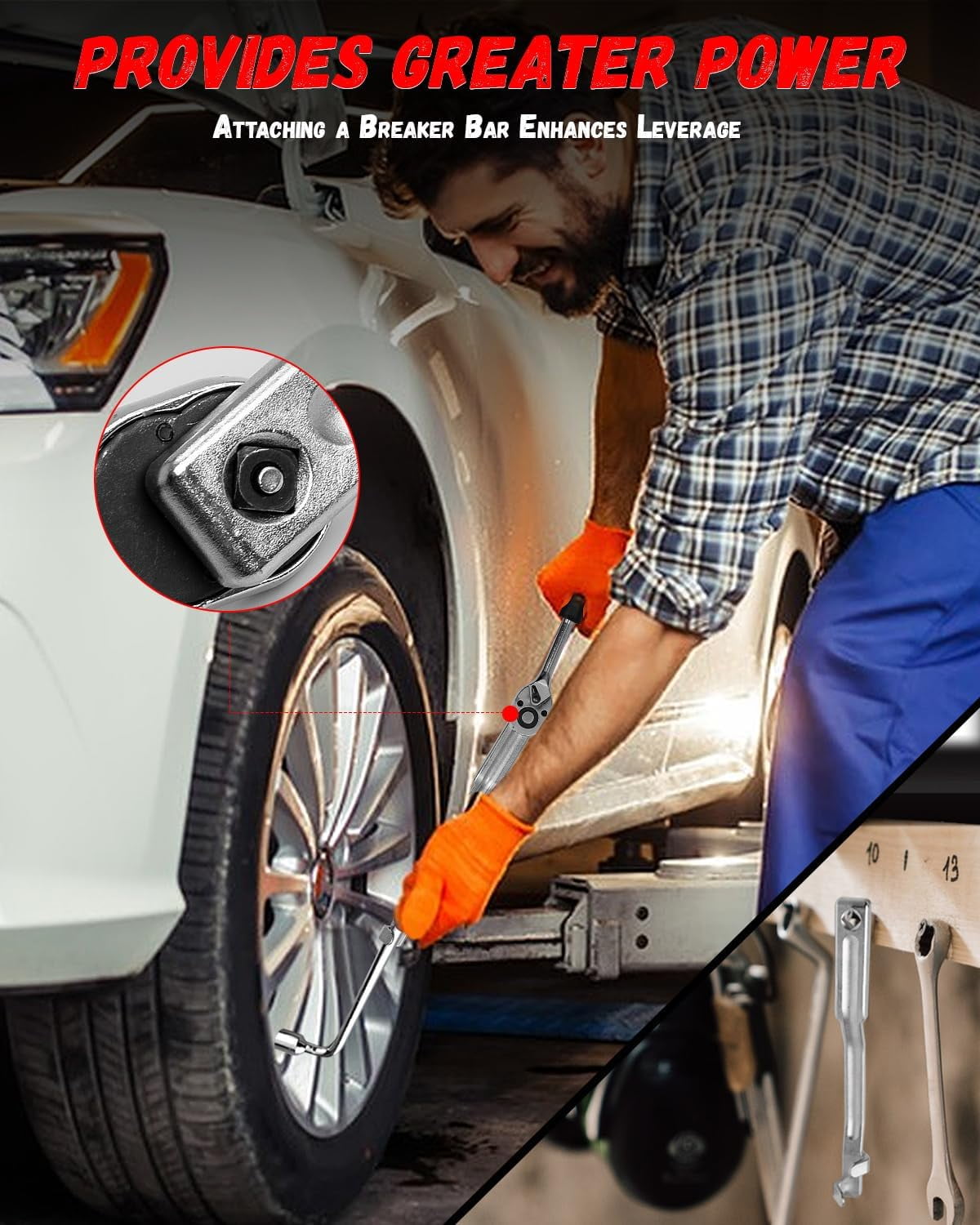 UKLL-Wrench Extender Tool and Wrench Extender Tool Bar, Universal ...