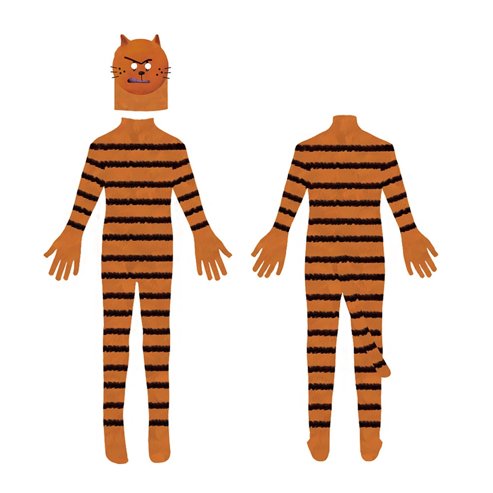 UKYIA Dogman Costume for Kids, Funny Cat Character Outfit with Mask and ...