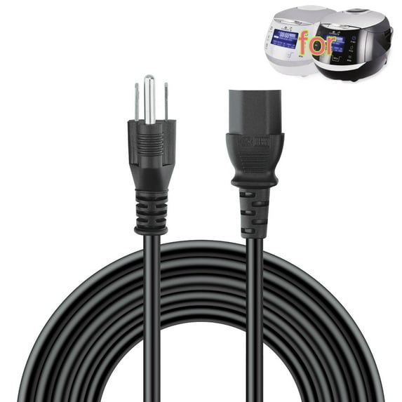 UL 3 Prong Power Cord Compatible with Yum Asia Sakura Rice Cooker EN15W ...