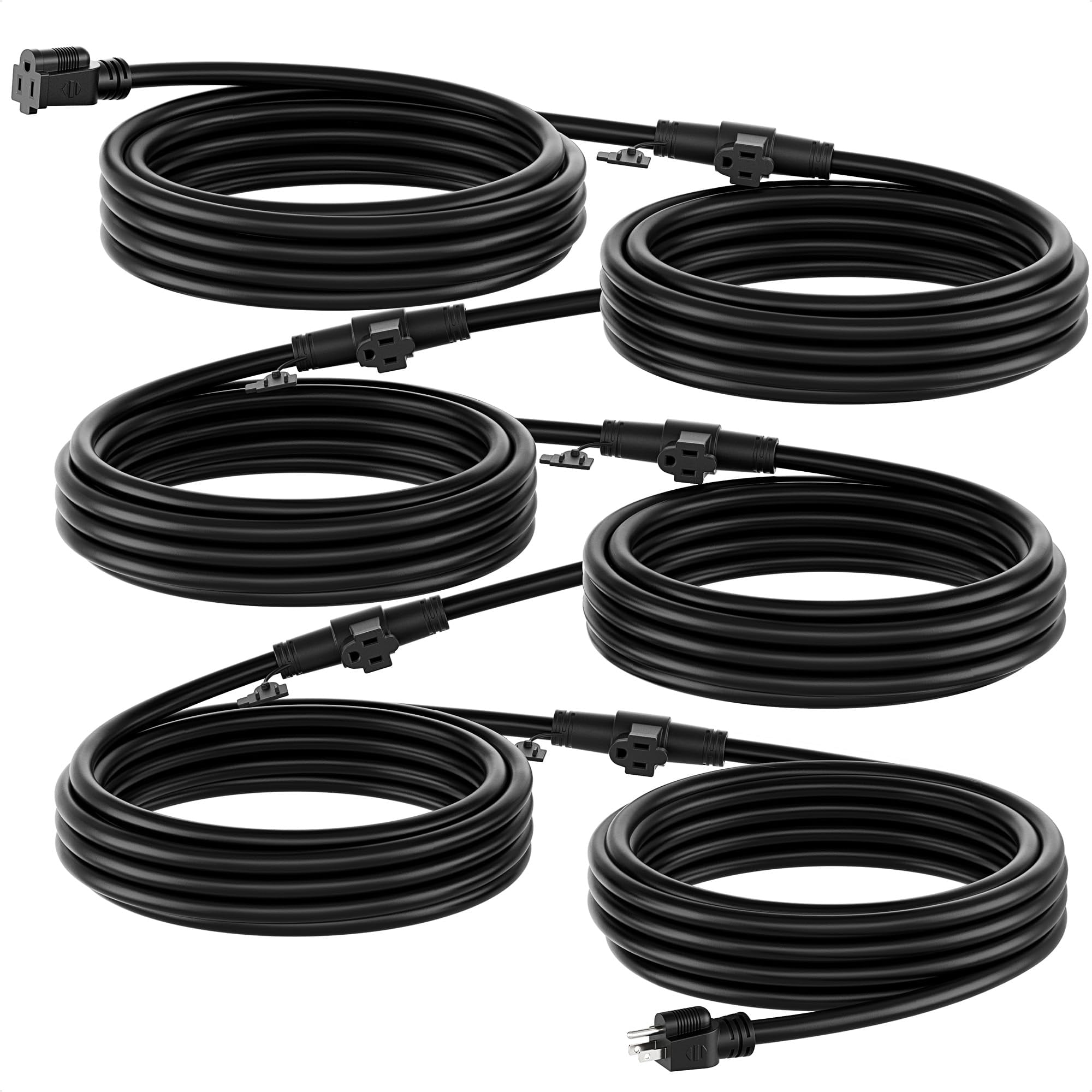 [UL Listed] Cable Matters 12AWG 50ft 15A Weatherproof Outdoor Power ...