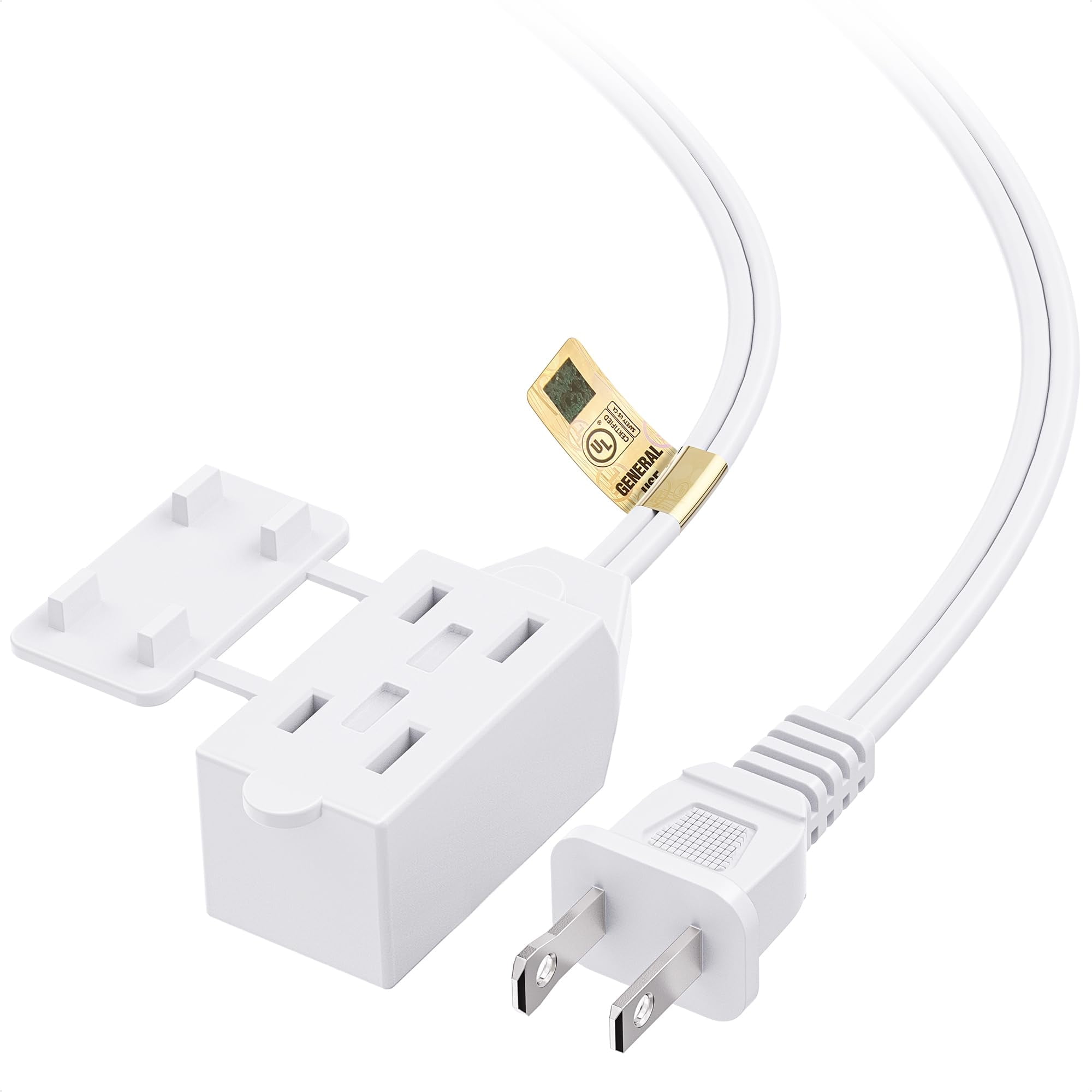 [UL Listed] Cable Matters 16 AWG 2 Prong Extra Long Extension Cord 25 ...