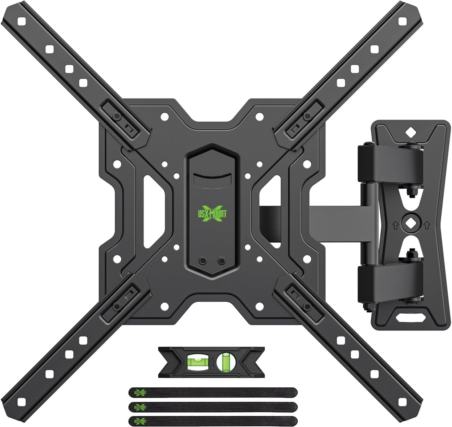 UL Listed Full Motion TV Mount Swivel Articulating Tilt TV Wall Mount ...