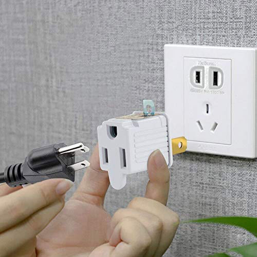 UL Listed Light Socket to Plug Screw-in Adapter w. Safety Seal ...