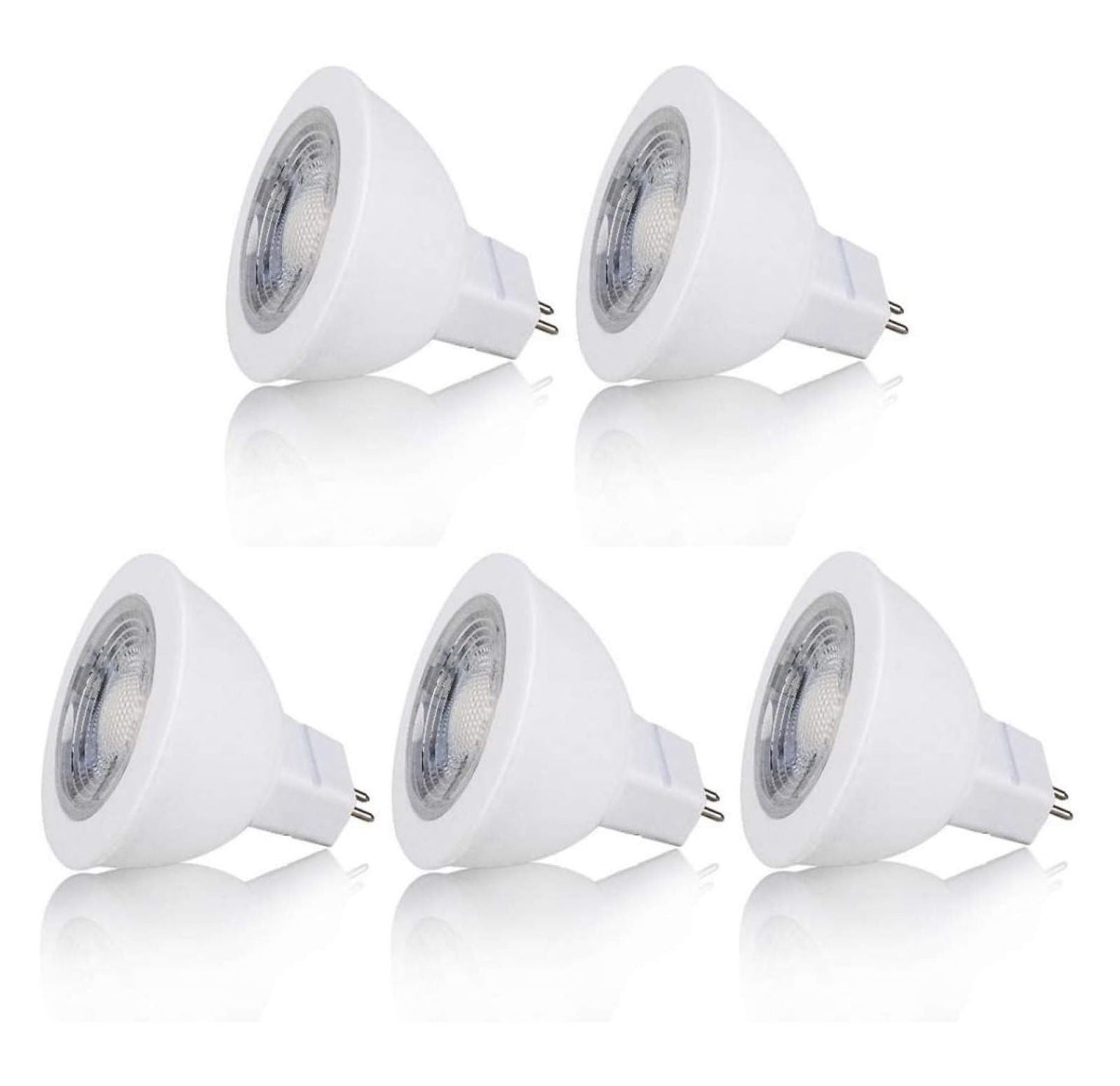 UL-Listed MR11 GU4.0 LED Light Bulbs, 5-Pack, 2 Watt, Dimmable 230 ...