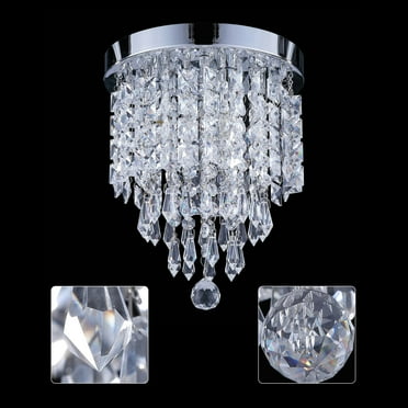3 Light Modern Style Crystal Chandelier Ceiling Fixtures Pendant Lamp ...
