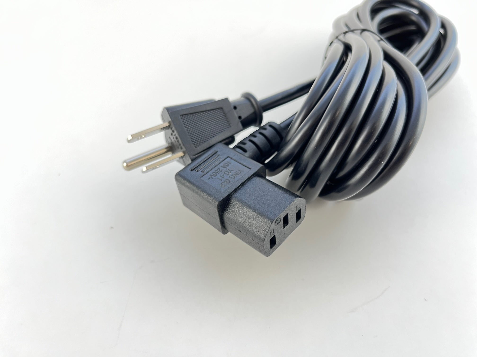 [UL Listed] OMNIHIL Extra Long 8FT L-Shaped C13 Power Cord Compatible ...