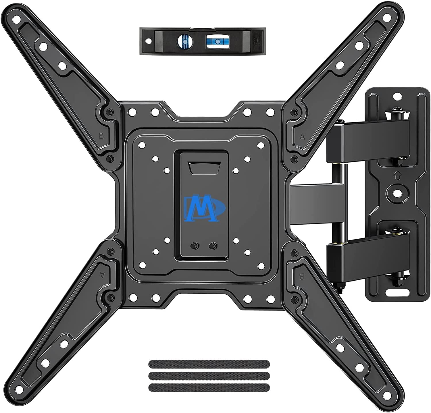 UL Listed TV Wall Mount for Most 26-55 Inch TVs, Full Motion with ...
