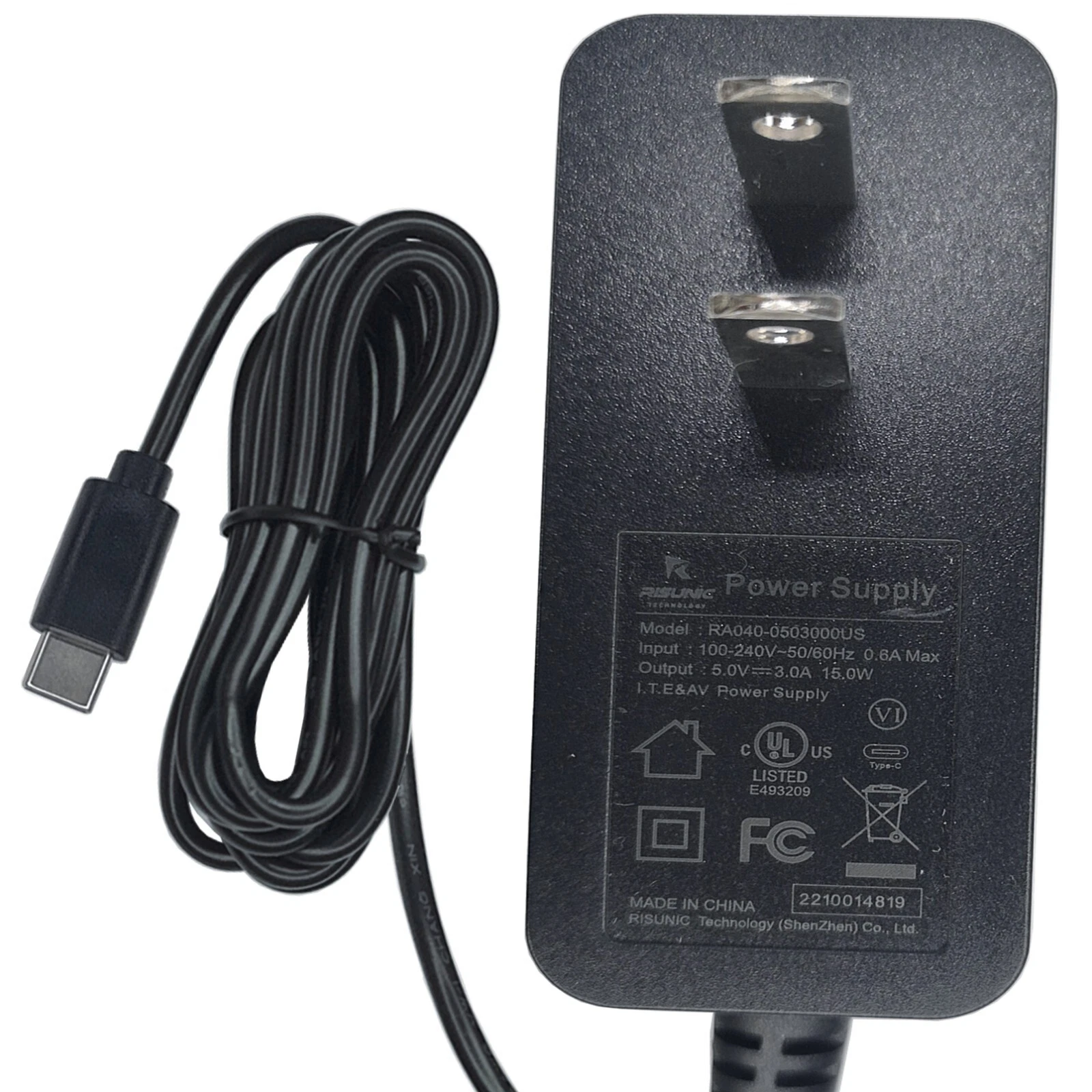 UL Listed 5V 3A USB-C Adapter for GOO-LOO GP2000 GP3000 GP4000 Heavy ...