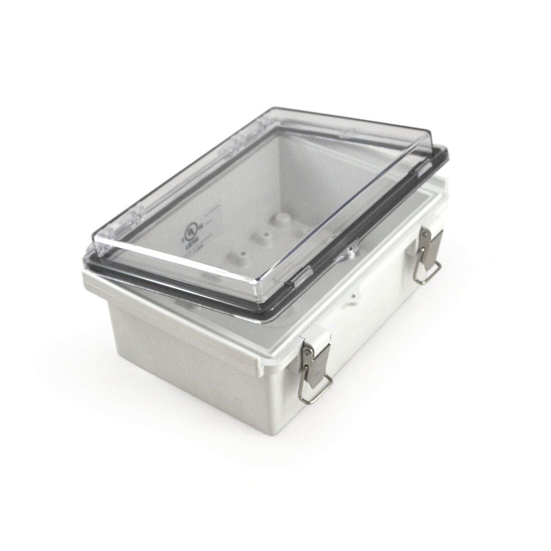 UL cUL Listed Watertight Box with a Hinged Latching Cover DIN Rail ...