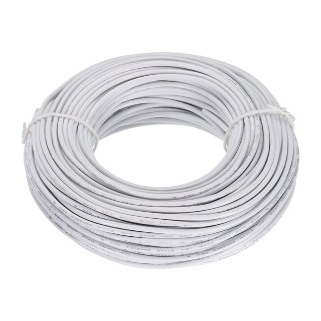 UL1007 18AWG Gauge Stranded Hook-Up Wires, PVC Electrical Wire Tinned Copper Wire 30m/100ft ...