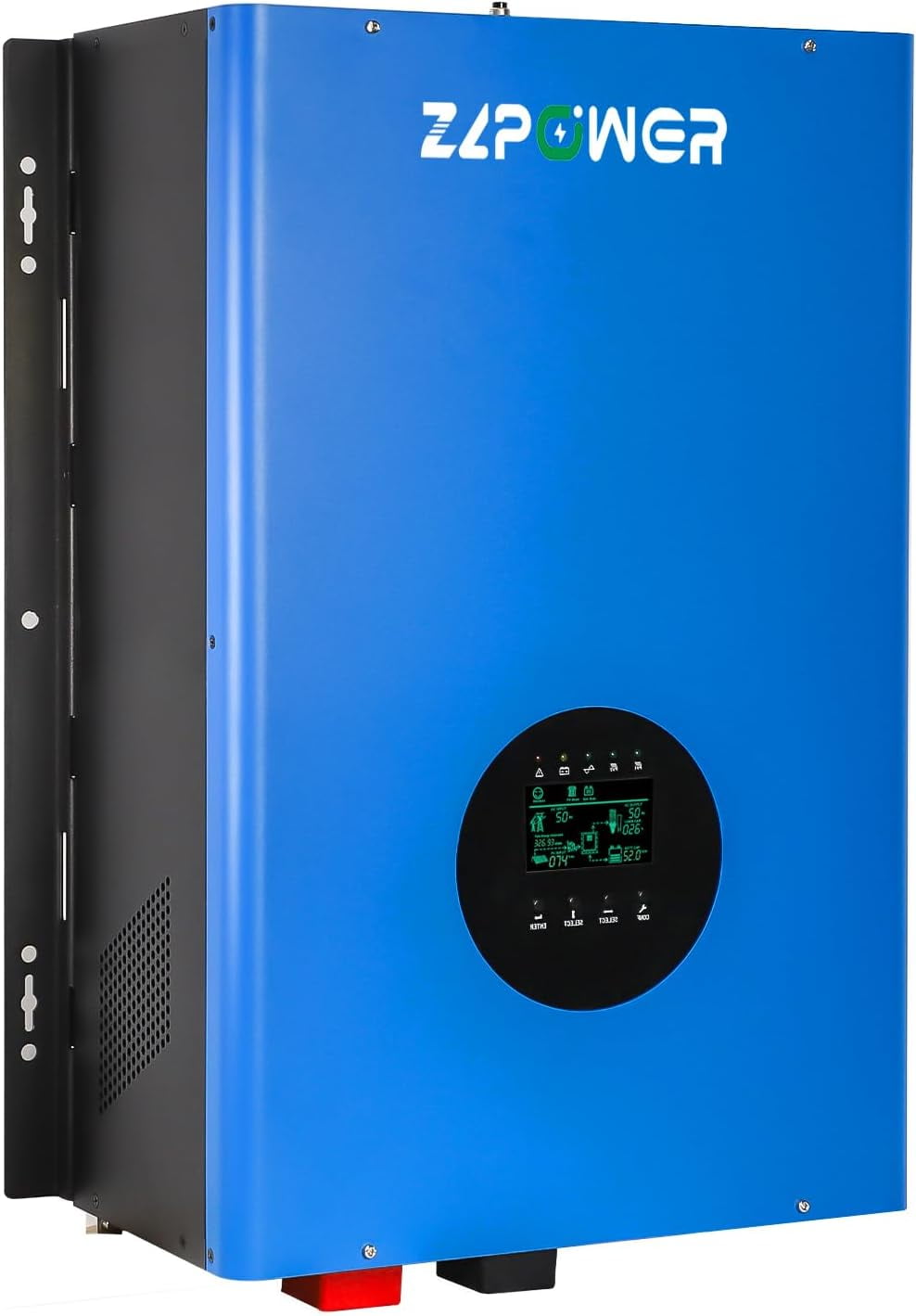 UL1741 8KW Solar Hybrid Inverter, 48V DC to 110/240V (Settable) AC Low ...