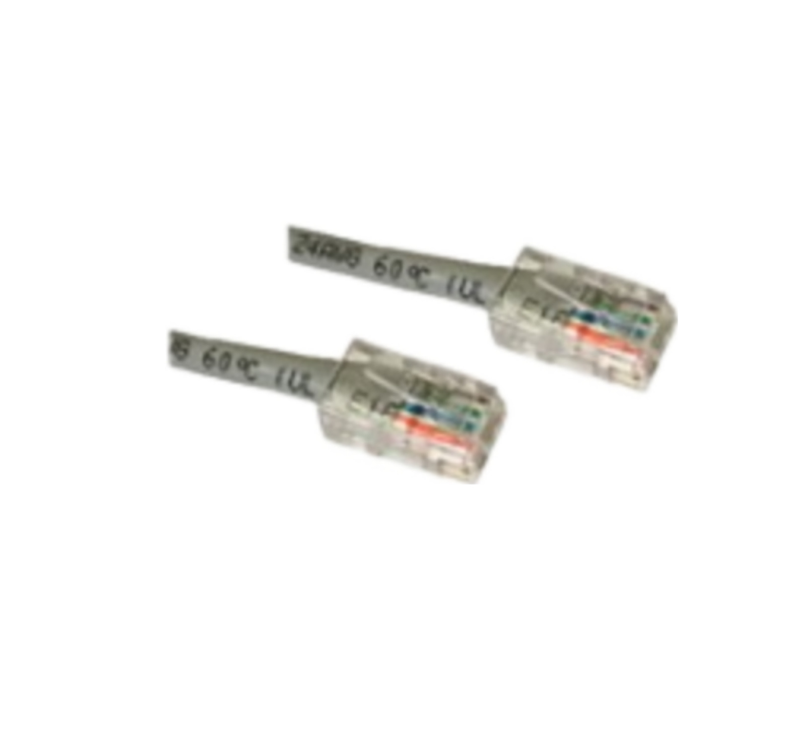 UL624-805GY 5ft CAT5 Assembled Patch Cable, color: Grey, RJ45 24AWG ...