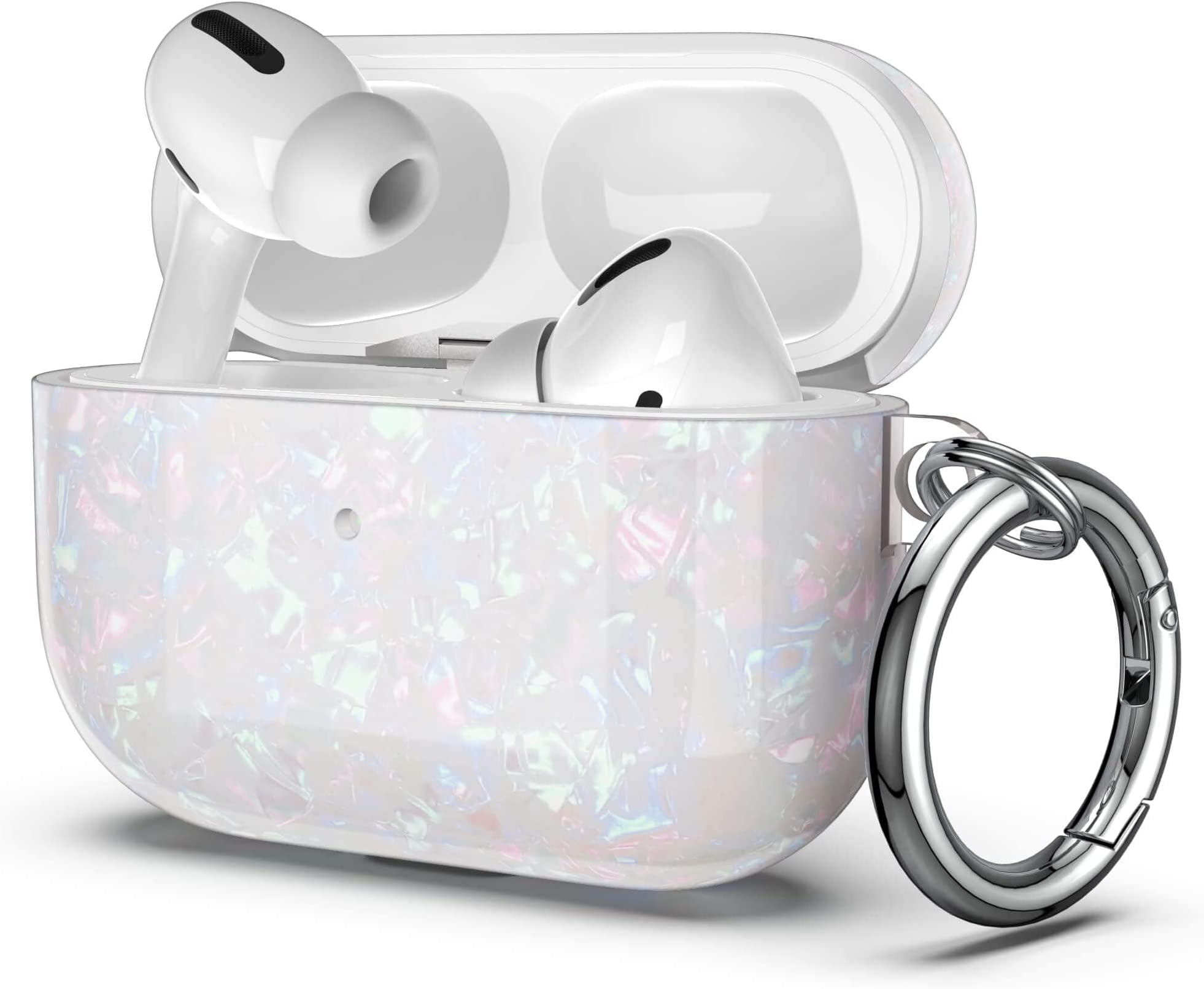 ULAK Airpods Pro Case Cover, Cute Slim Shockproof Case for Apple ...