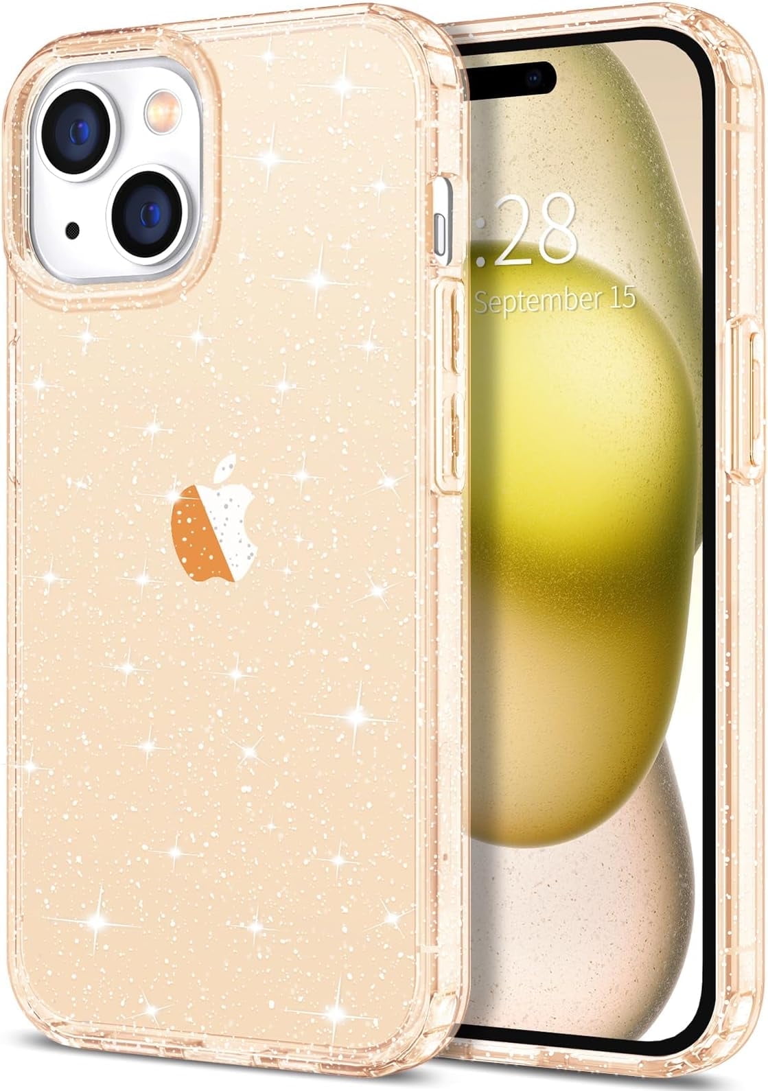 iPhone 12 Case Glitter, iPhone 12 Pro Case, Anti-Scratch Shockproof ...